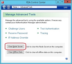 Unable to integrate two RSA Authentication Agents for Windows on the same server (Node ...