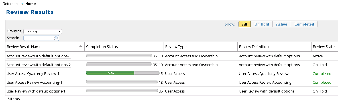 How to measure the time it takes to load table results for display in RSA Identity Governance ...