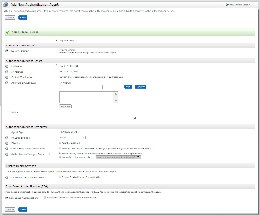 Troubleshooting Rsa Authentication Manager 81 Native Securid And