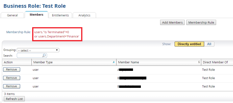 Rsa Identity Governance And Lifecycle Users Do Not Match The Membership