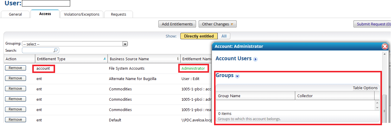 Rsa Identity Management And Governance Group Access Is Not Shown Under