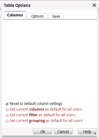 How to reset table views to their original factory-set (OOTB) defaults in RSA Identity ...
