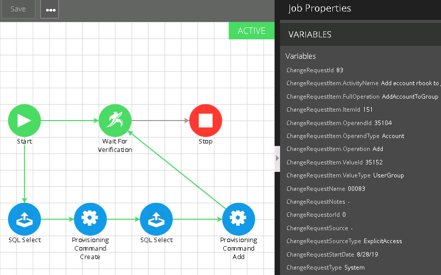 How To View Workflow Variable Values During Workflow Execution In Rsa Identity Governance