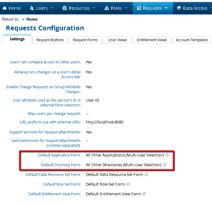 How To Define A Request Button In Rsa Identity Governance And Lifecycle