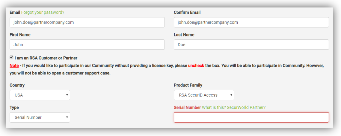 Where can I find my Partner Site ID if I am an RSA SecurWorld Partner ...