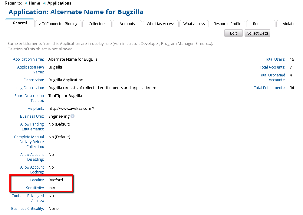 Some Ootb App Metadata Collector Fields Are Missing In The Application