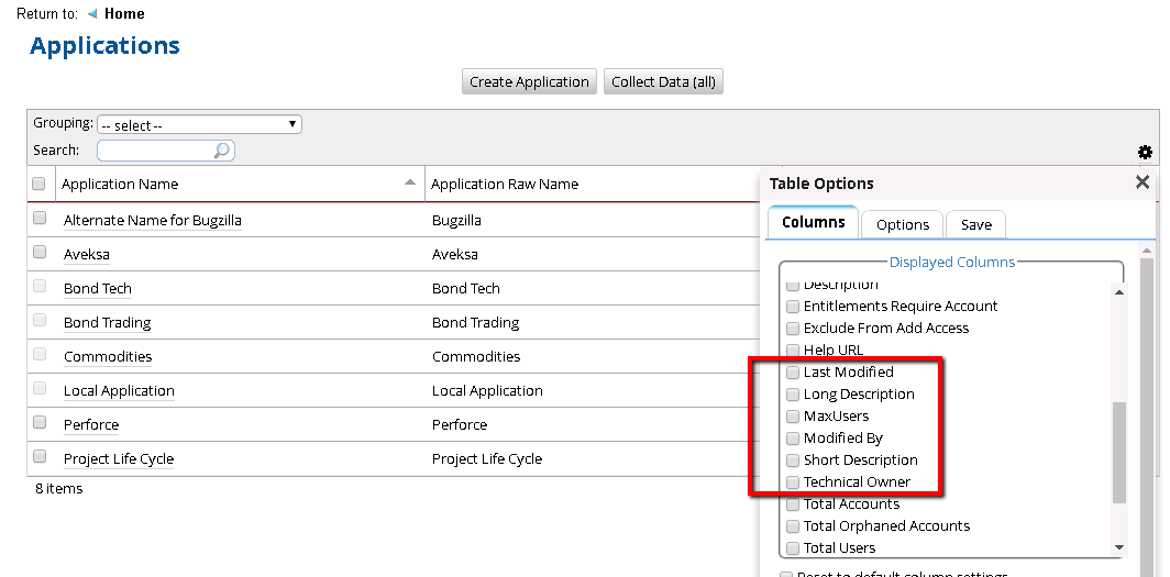 Some Ootb App Metadata Collector Fields Are Missing In The Application