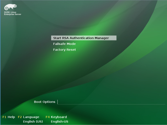 How To Factory Reset An Rsa Securid Hardware Appliance Running