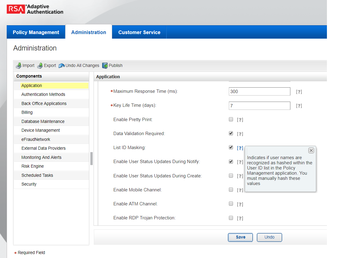 New Hashing Algorithm Support In Rsa Adaptive Authentication On