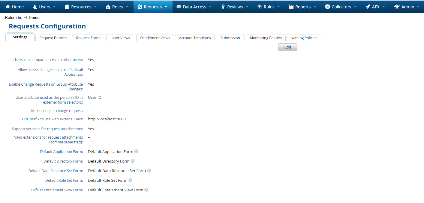 How to prevent an executable file from being attaching to a Change Request in RSA Identity ...