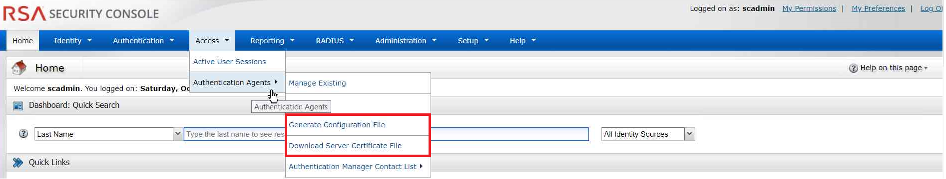 Installing Rsa Authentication Agent 7x For Windows On Microsoft Windows Server Core Edition