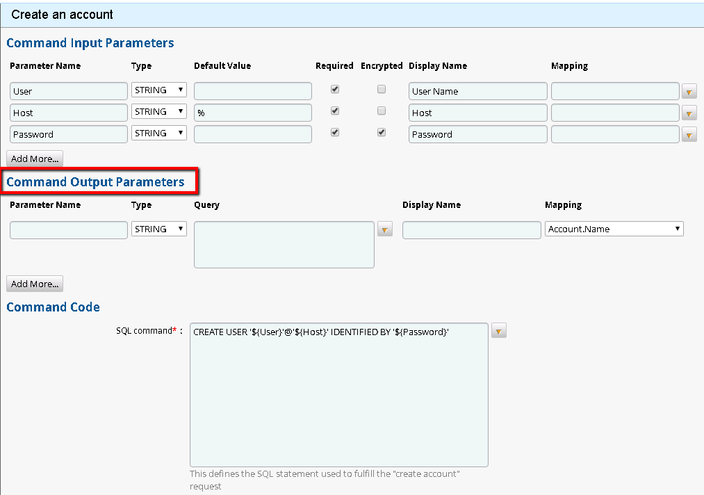 Database Afx Test Connector Capabilities Fail When Using Stored Procedure Out Parameters In Rsa