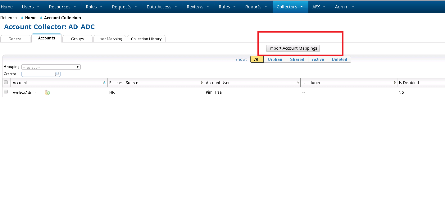RSA VIA L&G- Bulk Orphan Account Mapping | RSA Community