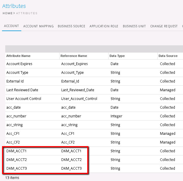 How To Enable A Custom Account Attribute For Selection When Defining The Account Resolution