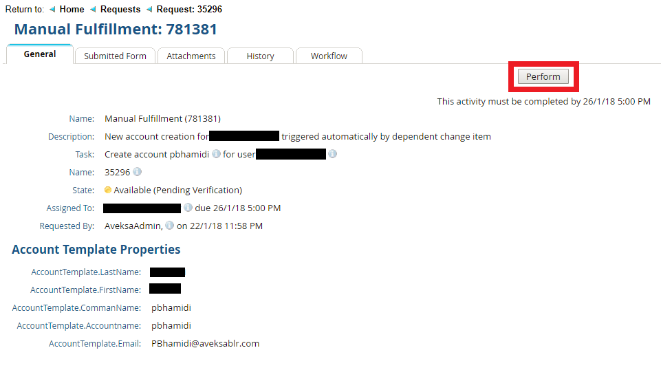 Rsa Identity Governance And Lifecycle Accounttemplate Data Is Editable
