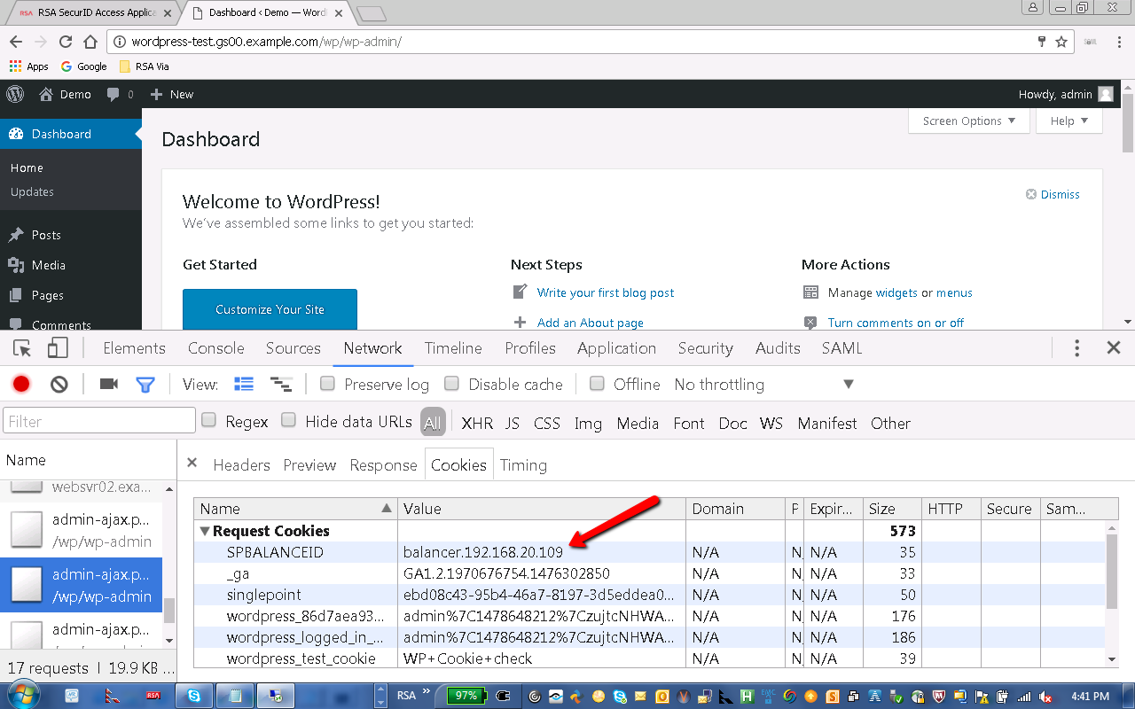 How To Determine Which Load Balanced Securid Access Identity Router