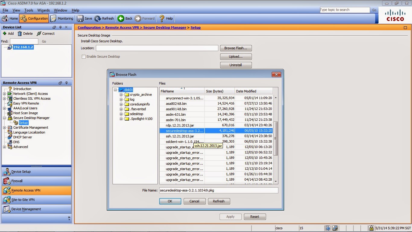 Clear The Node Secret File On Cisco Asa In Rsa Authentication Manager 8