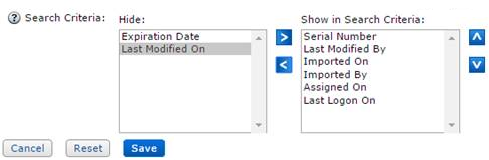 Serial number is the only field visible when searching for tokens using Where search in RSA ...
