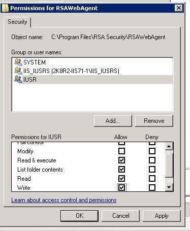 Node secret mismatch when testing authentication of RSA Authentication ...