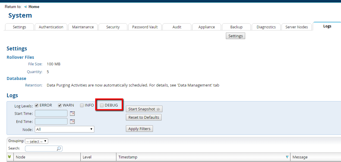 Rsa Identity Governance And Lifecycle Aveksaserverlog File Filling With