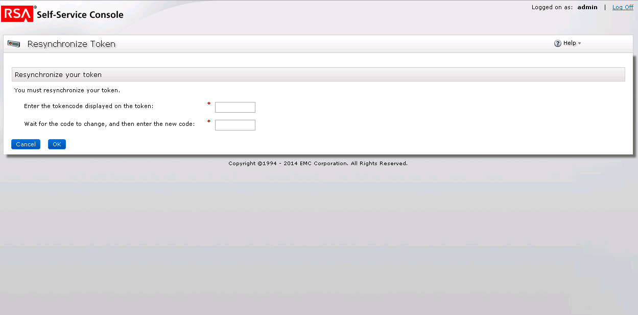 Resyncing Rsa Securid Tokens Using Rsa Authentication Manager 81 Self
