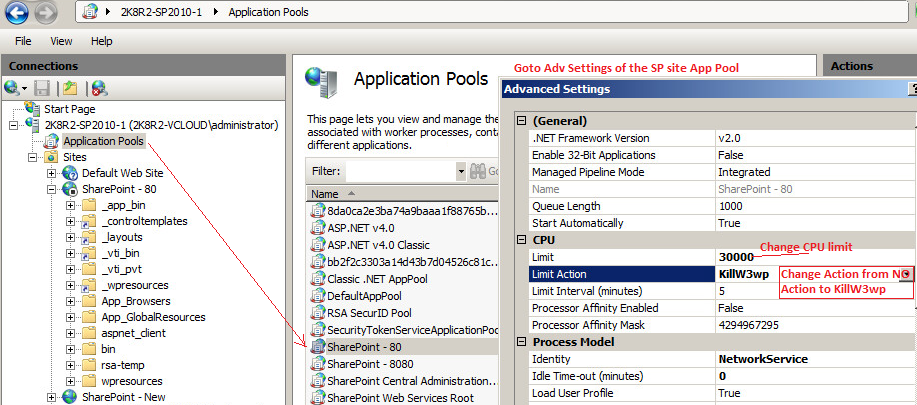 Cpu Throttling On Iis Web Server With Rsa Securid Authentication Agent