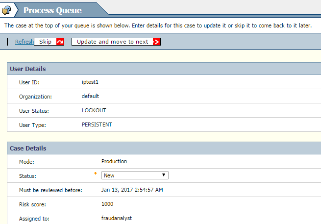 Case Management In Rsa Adaptive Authentication Onprem Cases Closed