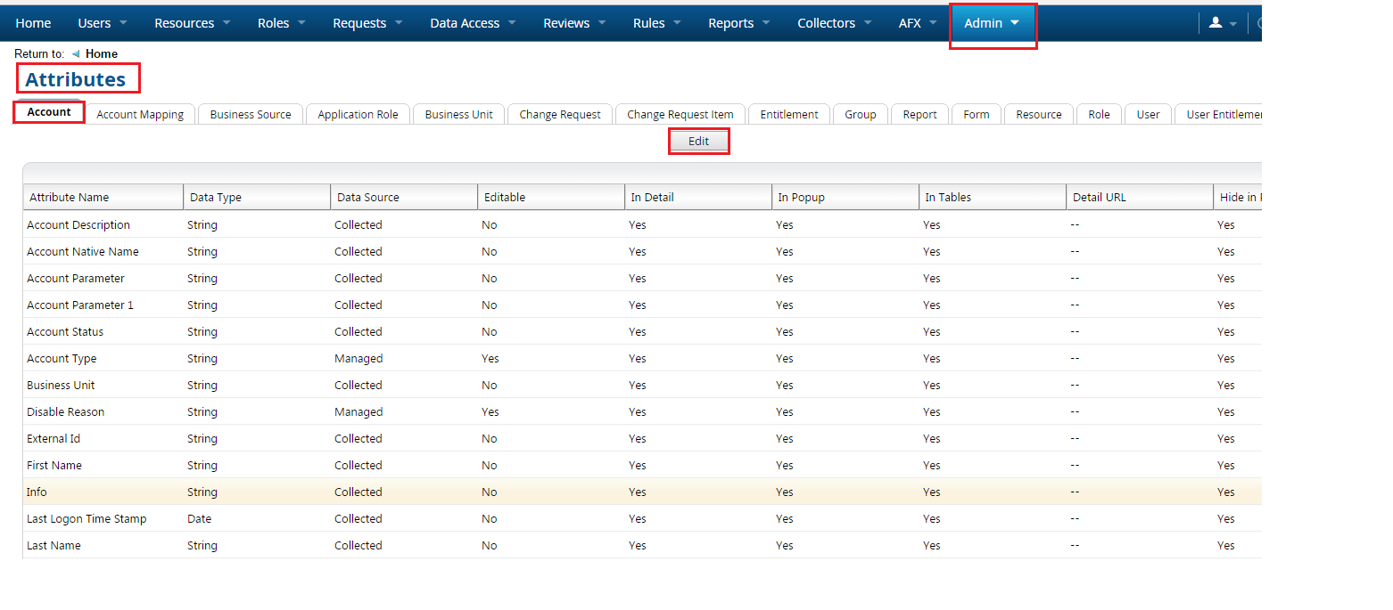 How To Edit The Account Custom Attribute Which Is Marked As Managed In