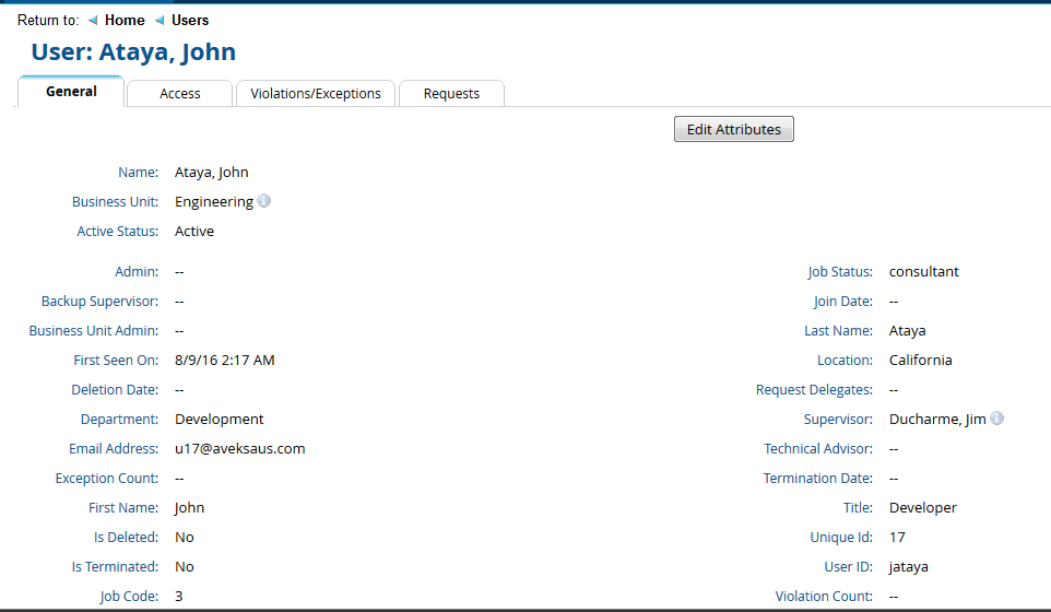 Rsa Via Lifecycle And Governance Administrators Do Not See Privileges Tab