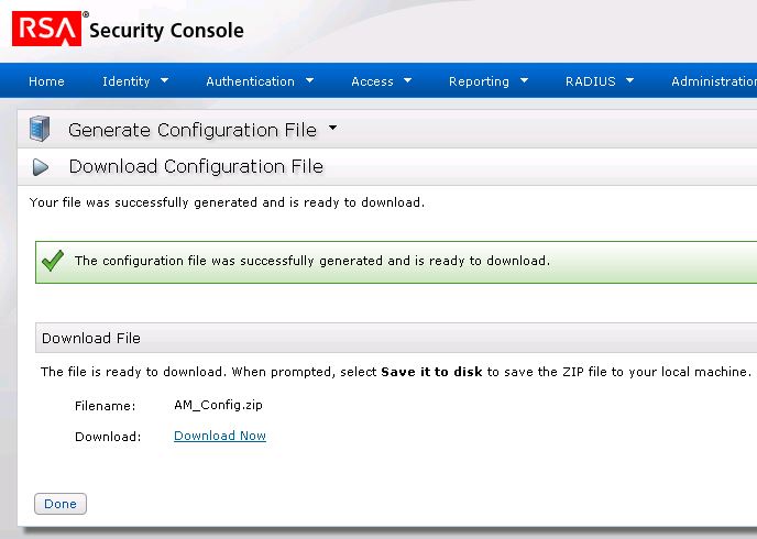 Configure The Rsa Authentication Agent Api For Java On A Supported