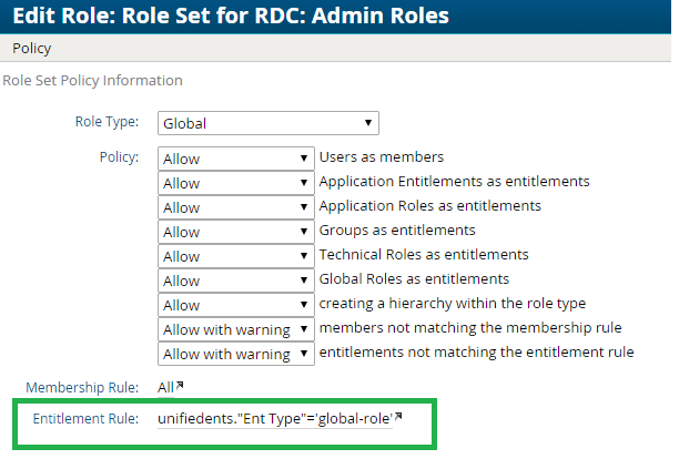 Rsa Via Lifecycle And Governance 70 Global Roles Do Not Show Under