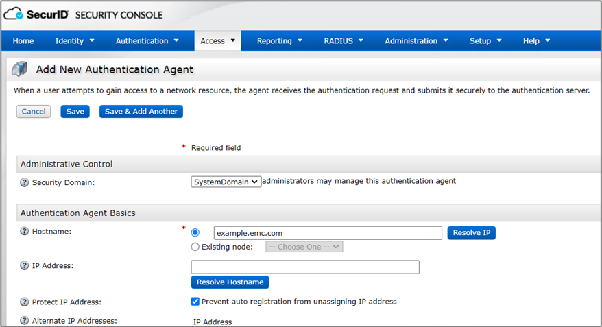 Dell Powerstore Rsa Mfa Api Rest Configuration Rsa Ready