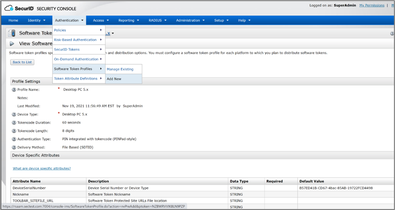 Dell Powerstore Rsa Mfa Api Rest Configuration Rsa Ready