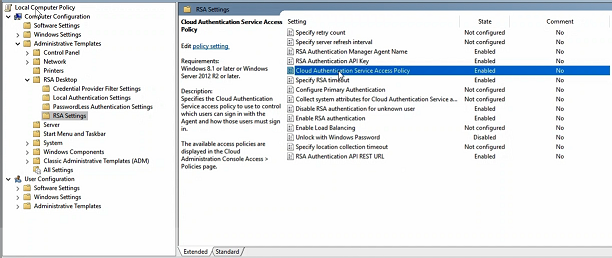 Quick Setup Guide Connect Authentication Manager To Cloud Authentication Service Rsa Community