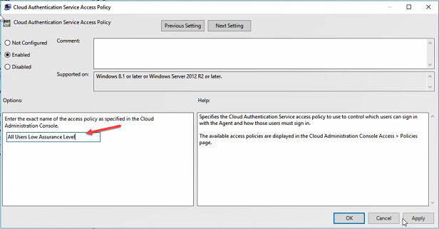Quick Setup Guide Connect Authentication Manager To Cloud