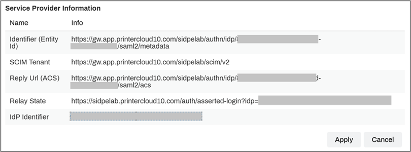 Printer Logic Security - SAML My Page SSO Configuration - RSA Ready Implementation Guide | RSA ...