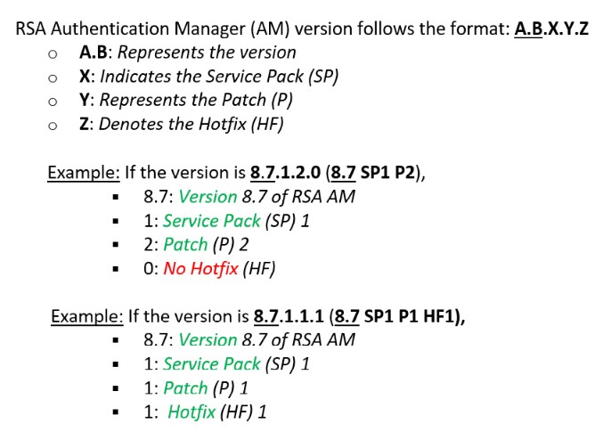 RSA Authentication Manager Upgrade Process | RSA Community