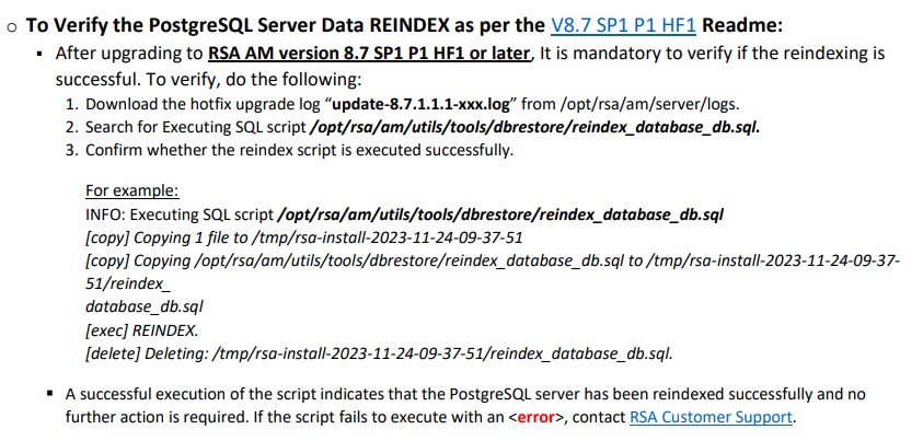 RSA Authentication Manager Upgrade Process | RSA Community