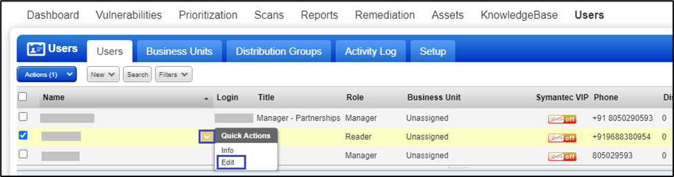 Qualys Enterprise TruRisk - SAML Relying Party Configuration - RSA ...