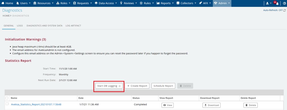 How to generate Oracle database performance statistics in RSA Governance & Lifecycle | RSA Community