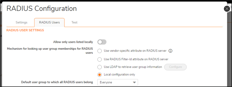 Sonicwall Sonicos Radius Configuration For Authentication Manager