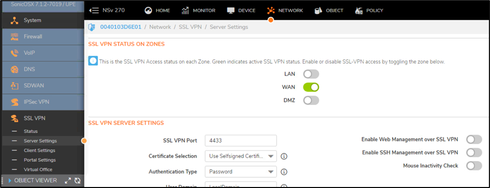 Sonicwall Sonicos Radius Configuration For Authentication Manager