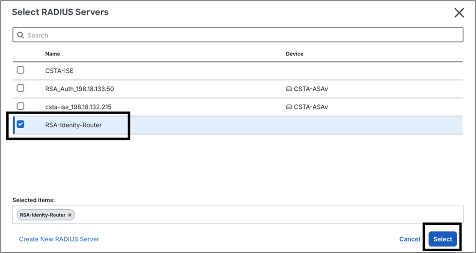 Cisco Asa Radius Configuration With Cloud Authentication Service Rsa Ready Implementation