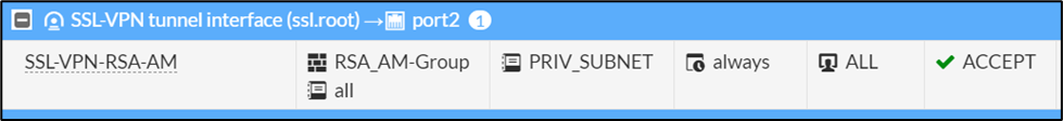 Fortigate Firewall Radius Configuration Using Ssl Vpn Rsa Ready