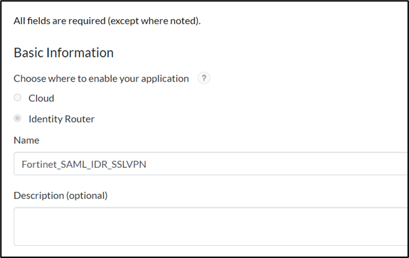 FortiGate Firewall - SAML IDR SSO Configuration Using SSL VPN - RSA Ready Implementation Guide ...
