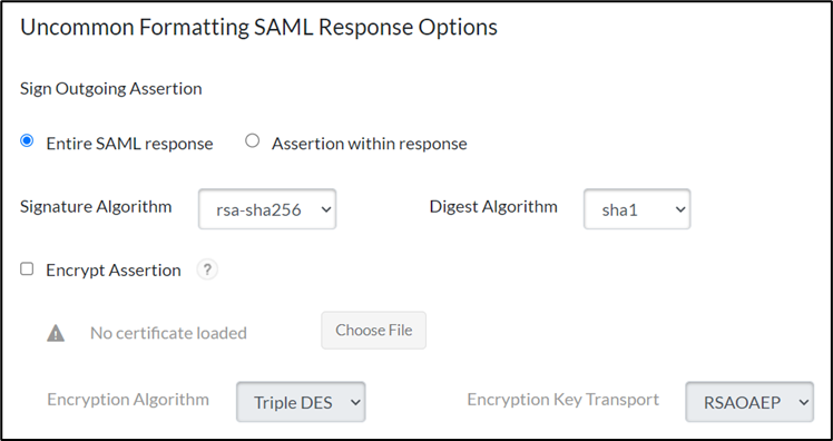 FortiGate Firewall - SAML IDR SSO Configuration Using SSL VPN - RSA Ready Implementation Guide ...