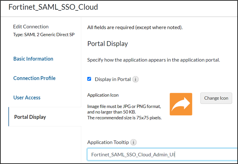 FortiGate Firewall - SAML My Page SSO Configuration Using Admin Access UI - RSA Ready ...