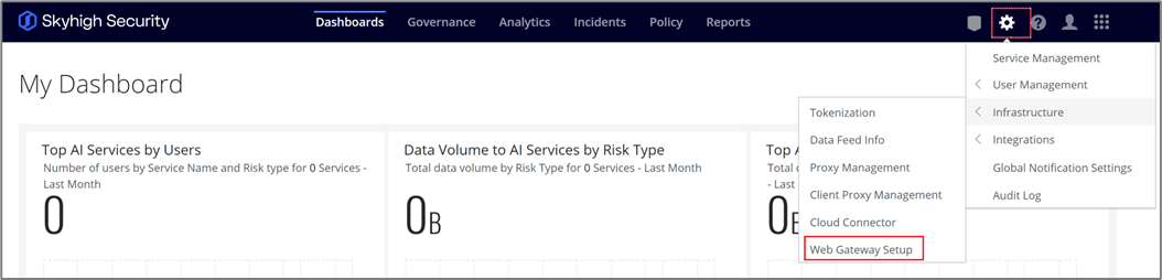Skyhigh Secure Web Gateway (Cloud using Agents) - SAML Relying Party Configuration - RSA Ready ...