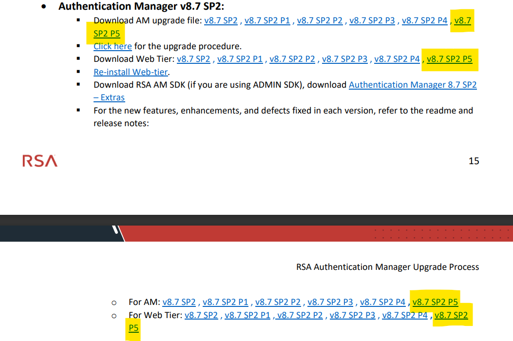 Rsa Authentication Manager Upgrade Process Rsa Community