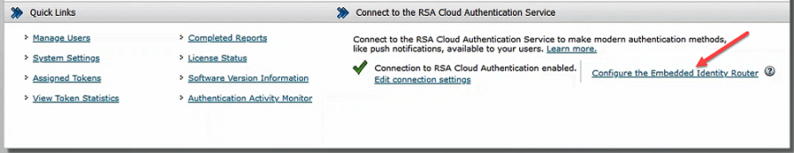 Quick Setup Guide Connect Authentication Manager To Cloud